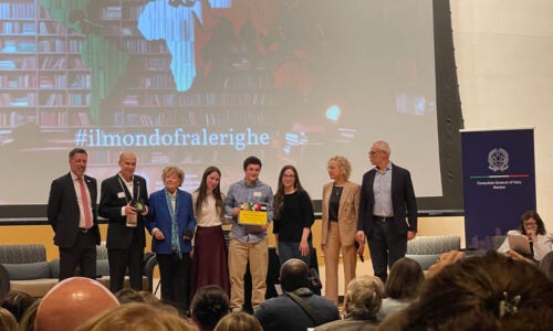 URI Italian students and professor win award at the 2024 Italian ...
