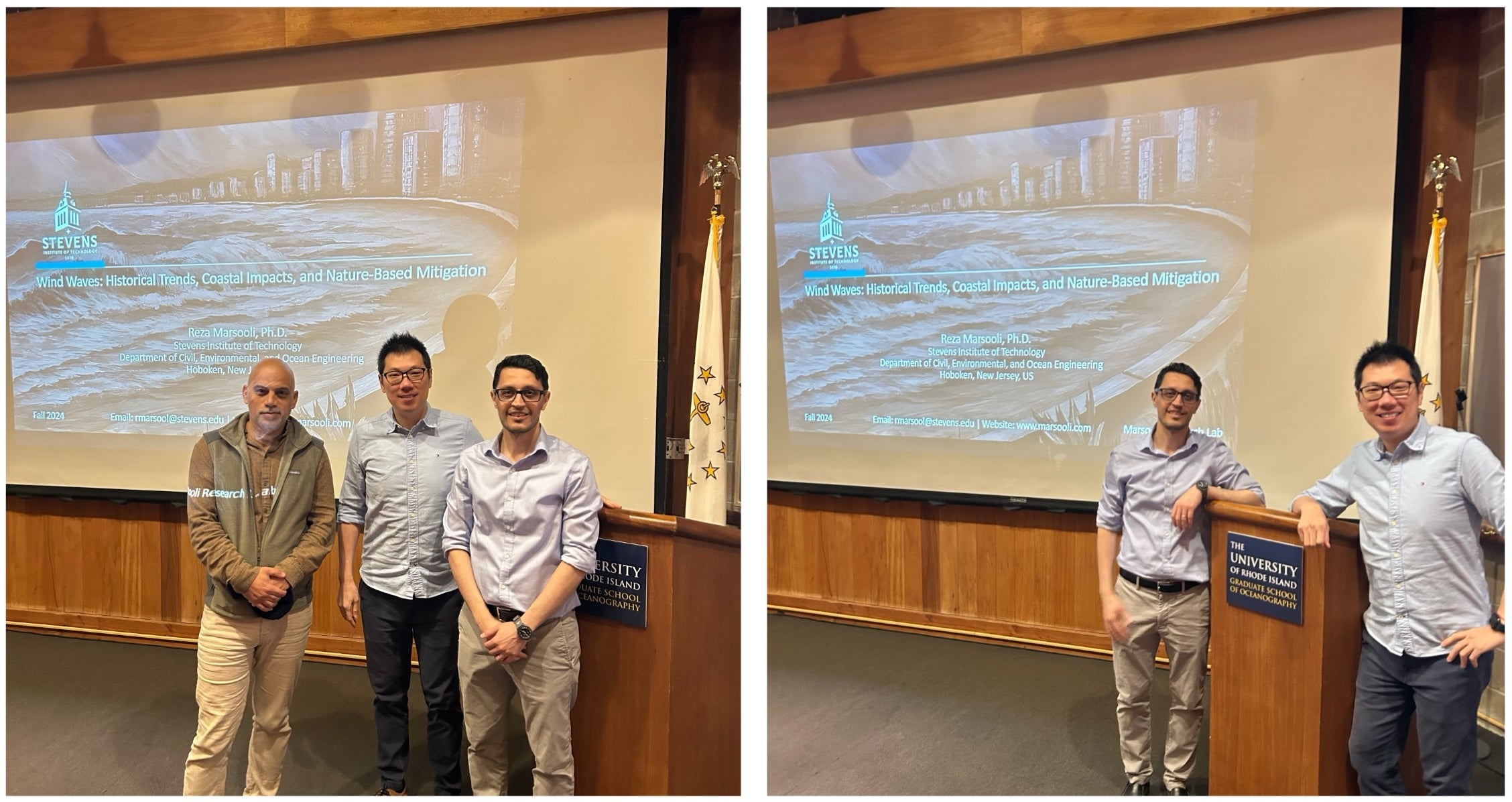 🎤 Ocean Engineering Seminar: Prof. Reza Marsooli – Chang Coastal Lab