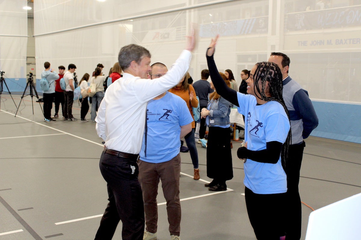 Kinesiology department hosts high school students for hands-on ...