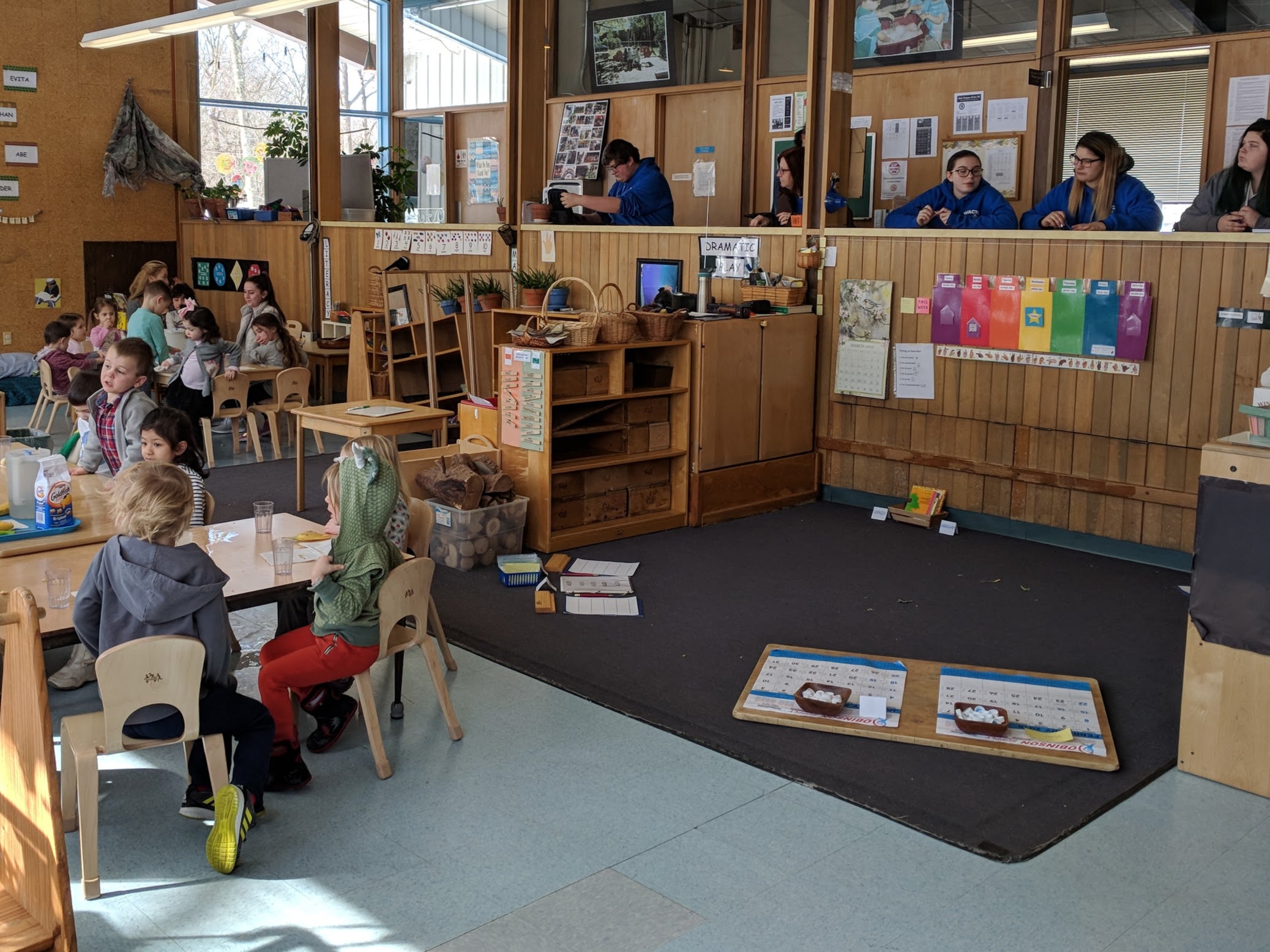 URI Child Development Center hosts high school students who work with ...