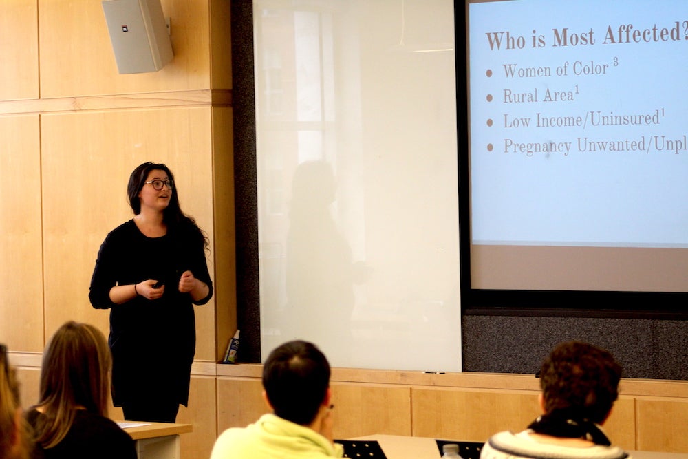 Student presentations raise awareness of health disparities in society ...