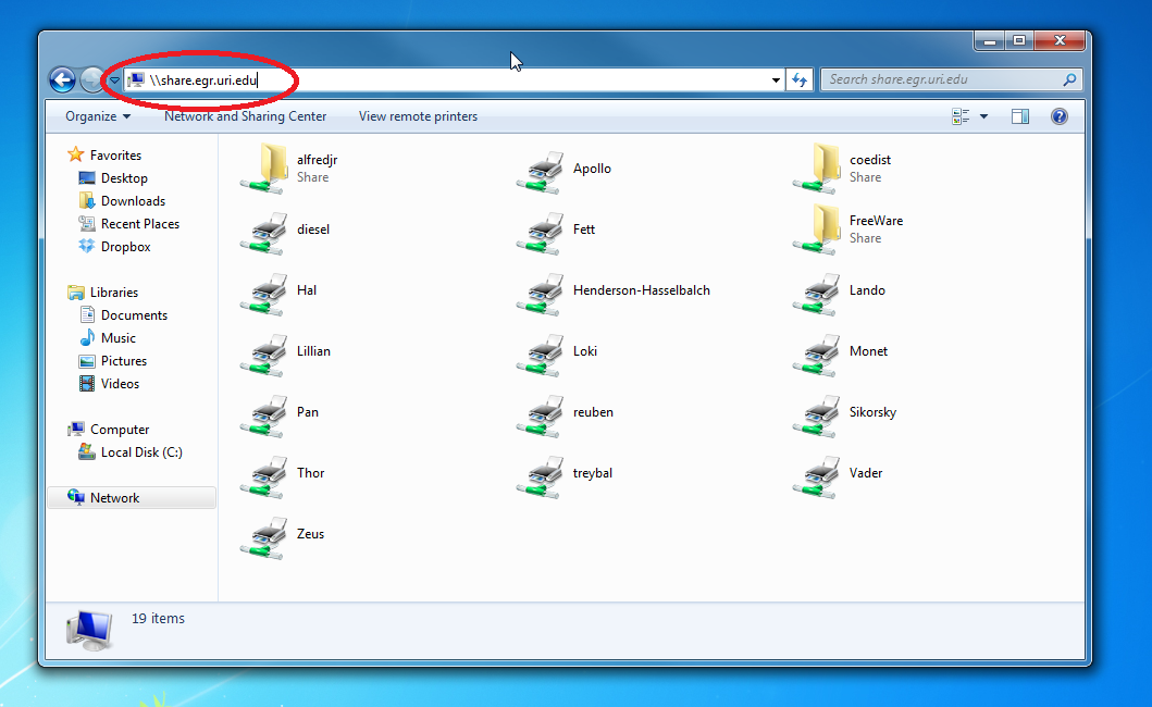 Engineering File Server – Engineering Computer Center