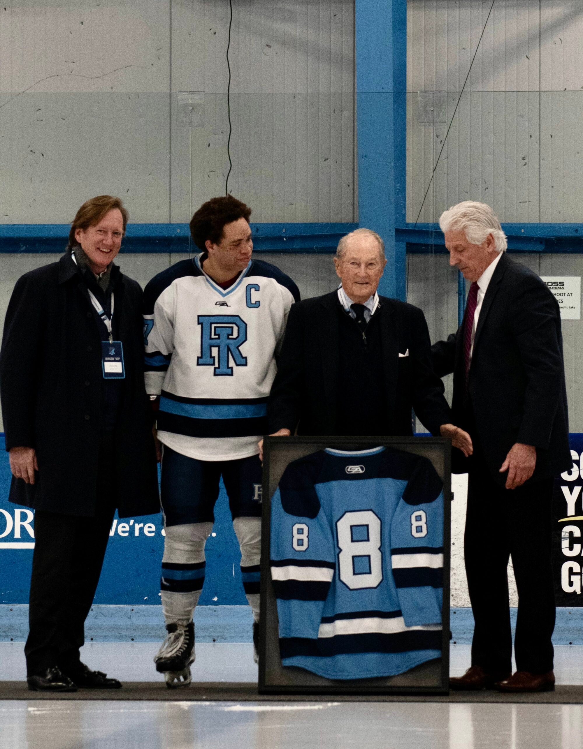 Brad Boss Honored, With Jersey Retirement Ceremony – Inside Rec Blog