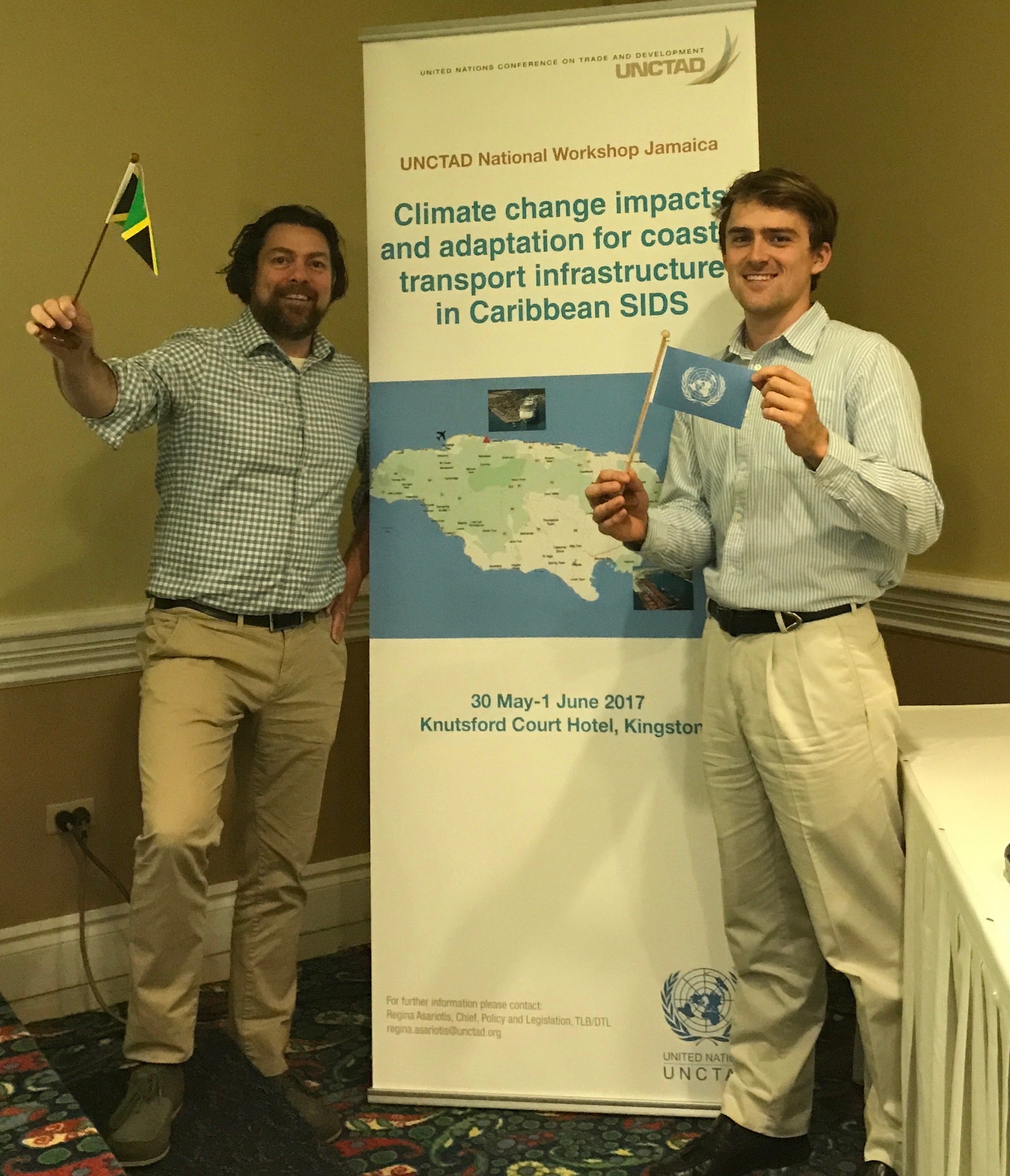 Dr. Becker and Bobby Witkop (MAMA 2018) attend workshops on “Climate ...