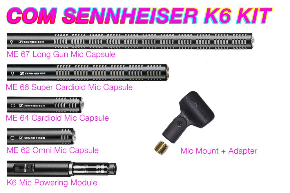 Sennheiser K6 Kit – Media Equipment Center