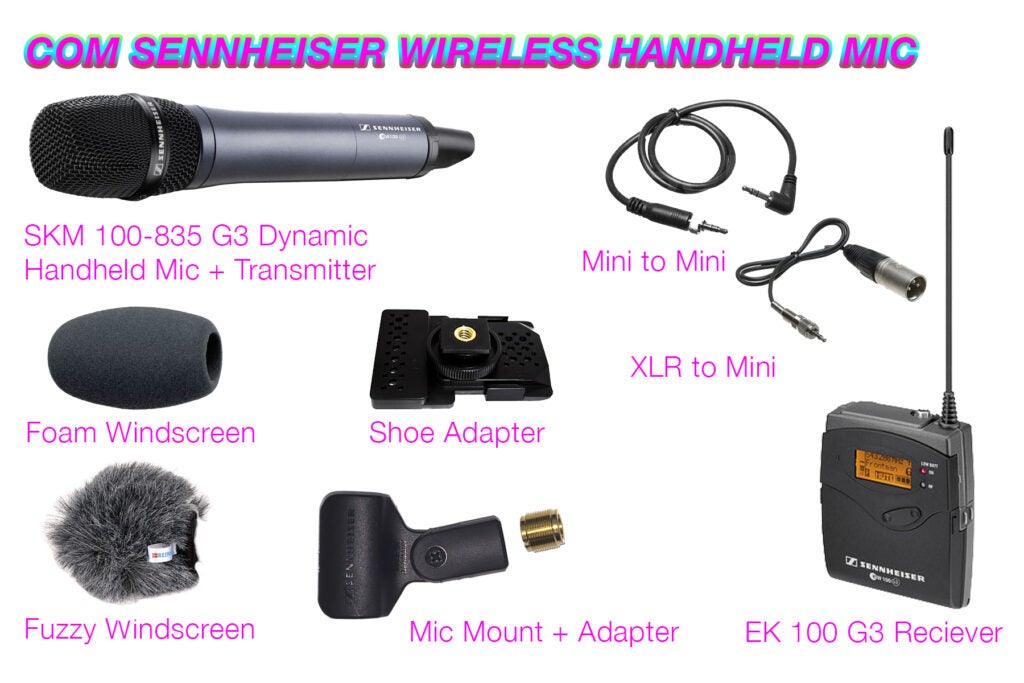 Sennheiser Wireless Handheld Mic – Media Equipment Center