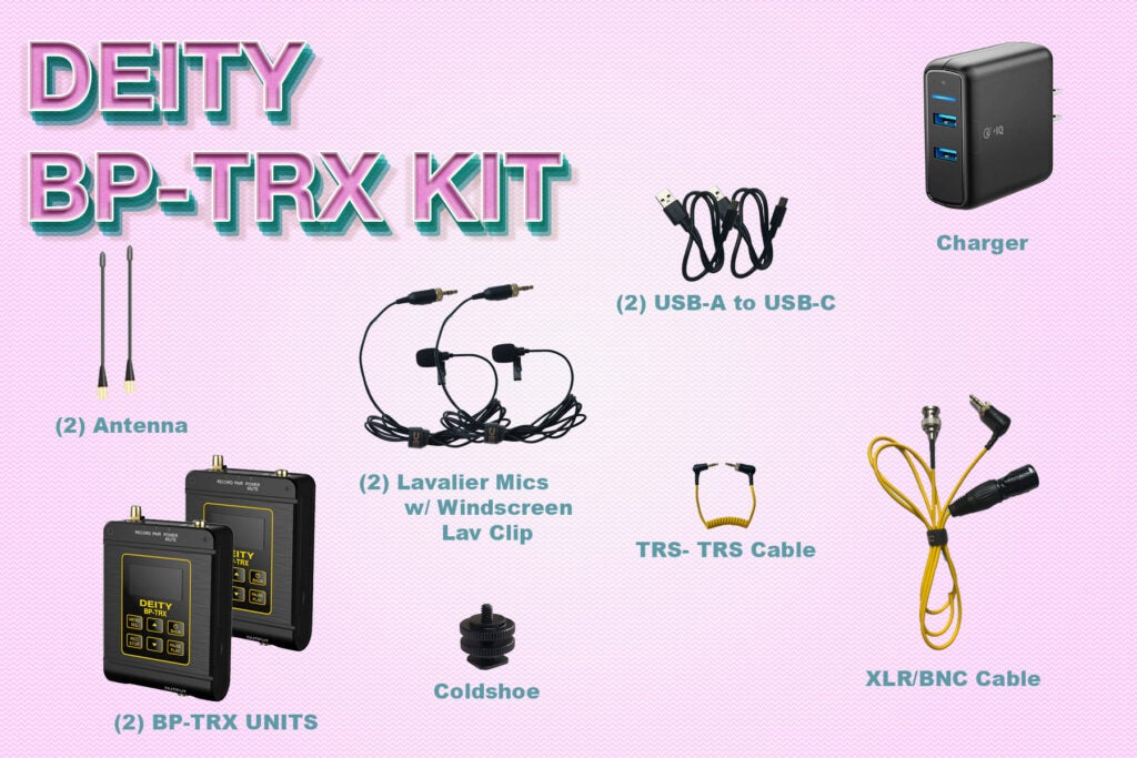 Deity BP-TRX Wireless Lavalier Kit – Media Equipment Center