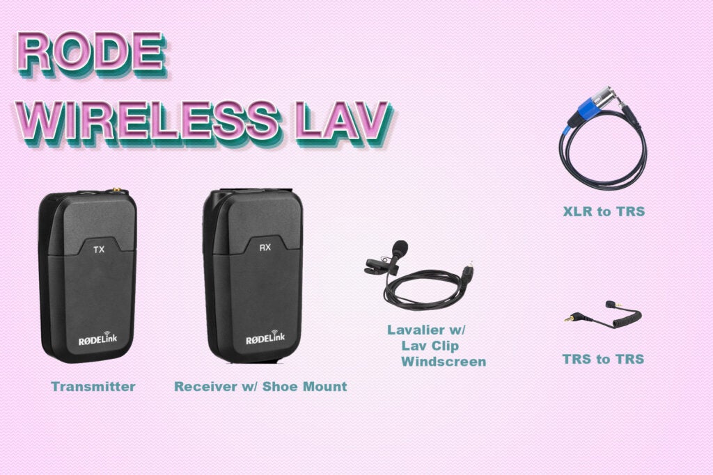 Rodelink Wireless Lavalier Kit – Media Equipment Center
