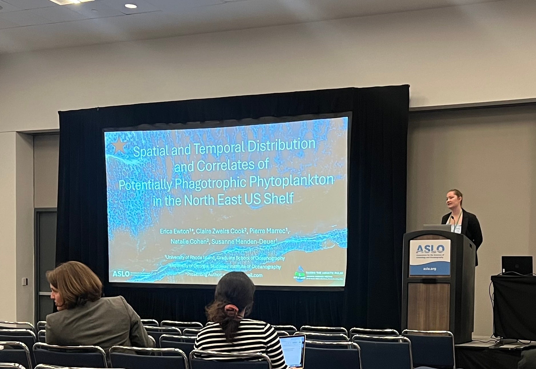 Menden-Deuer Lab goes to ASLO 2025! – Menden-Deuer Plankton Ecology Lab