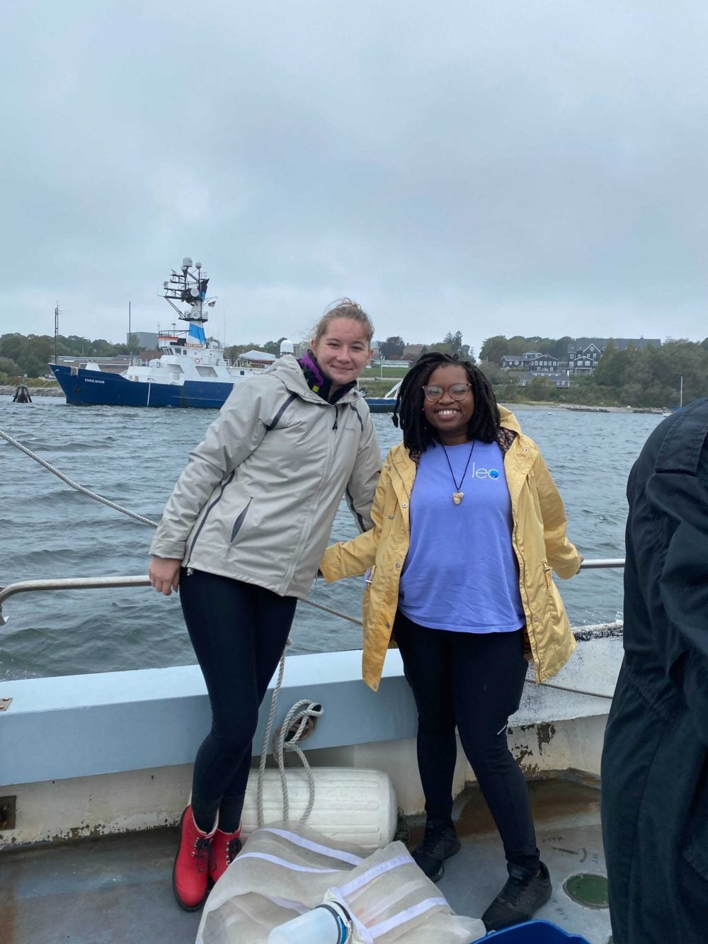 Welcome Aboard Andria and Rickie – Menden-Deuer Plankton Ecology Lab
