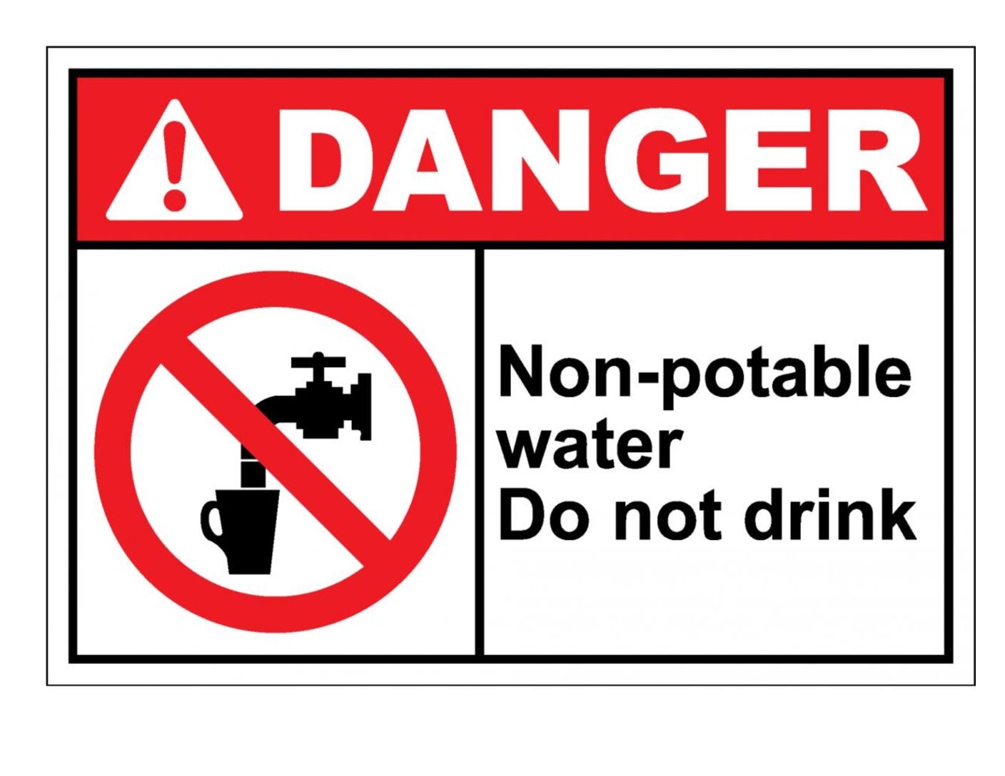 Danger-non-potable – RI NEMO
