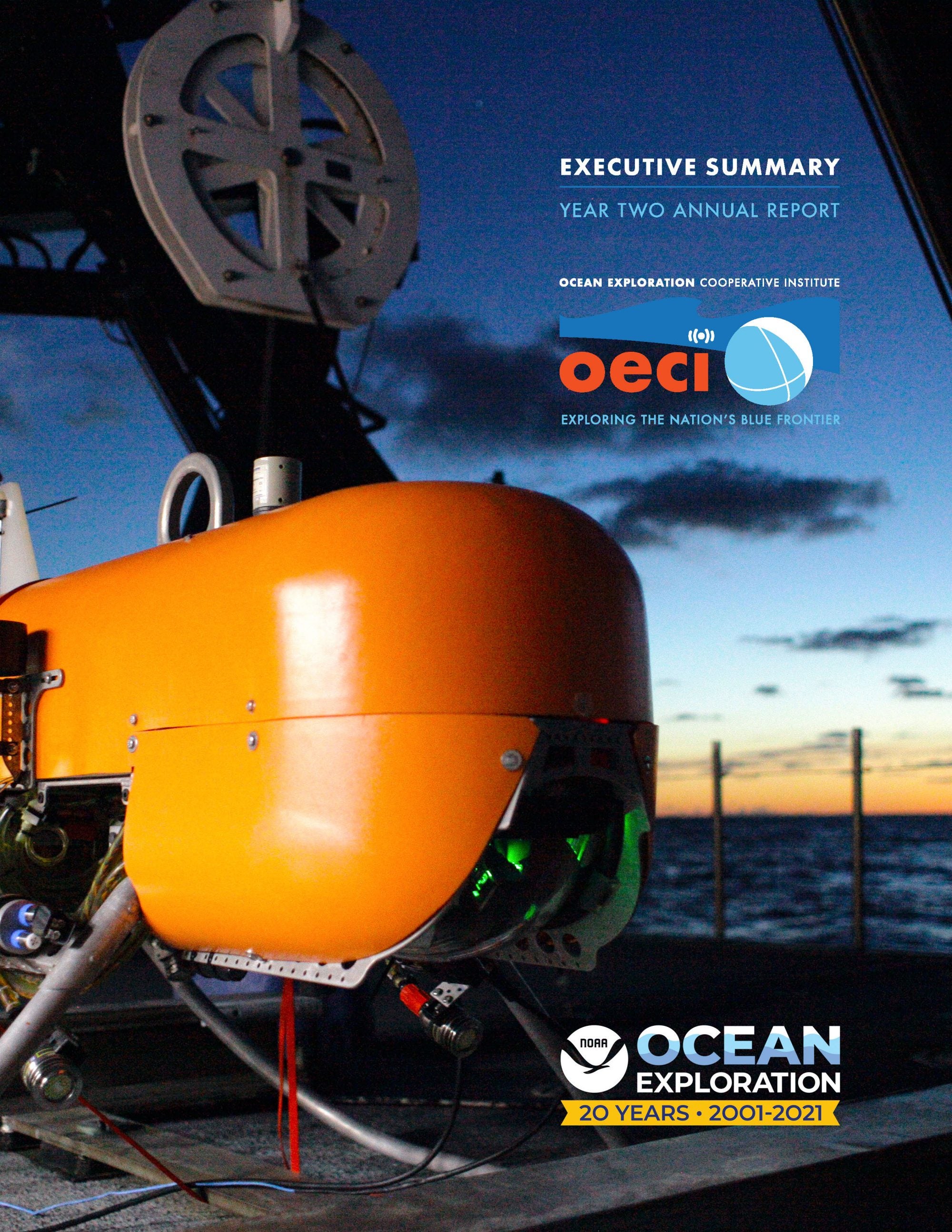 OECI Year 2 Annual Report: Executive Summary – NOAA Ocean Exploration ...