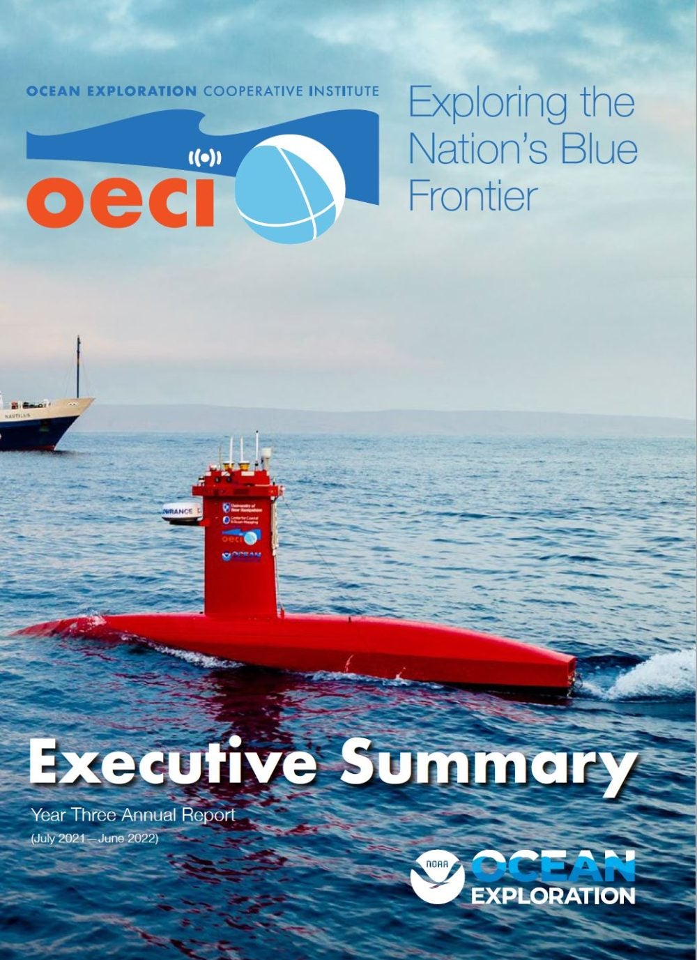 OECI Year 3 Annual Report: Executive Summary – NOAA Ocean Exploration Cooperative Institute