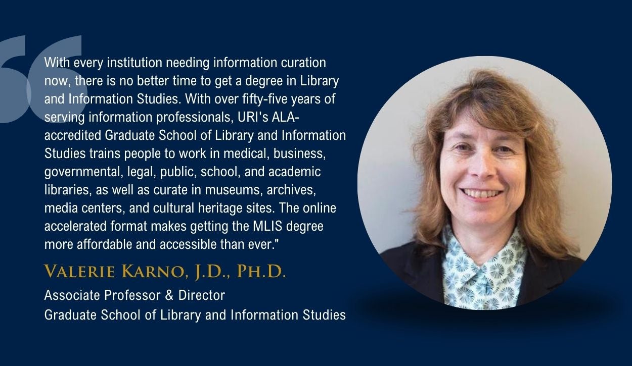 Master of Library and Information Studies – URI Online
