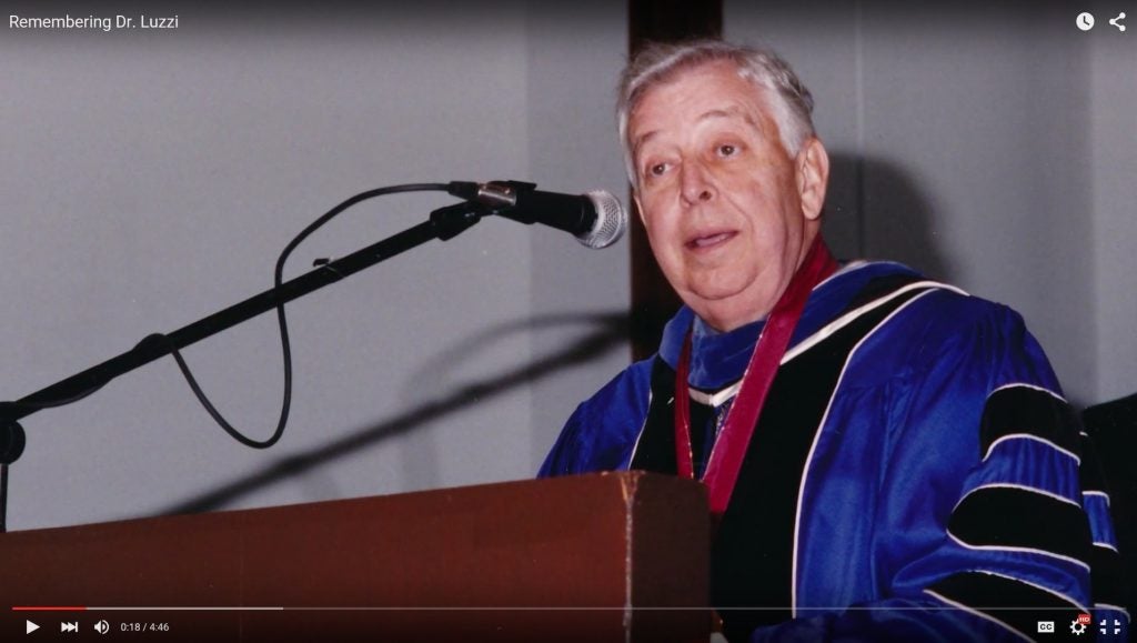 Remembering Dean Luzzi – College of Pharmacy