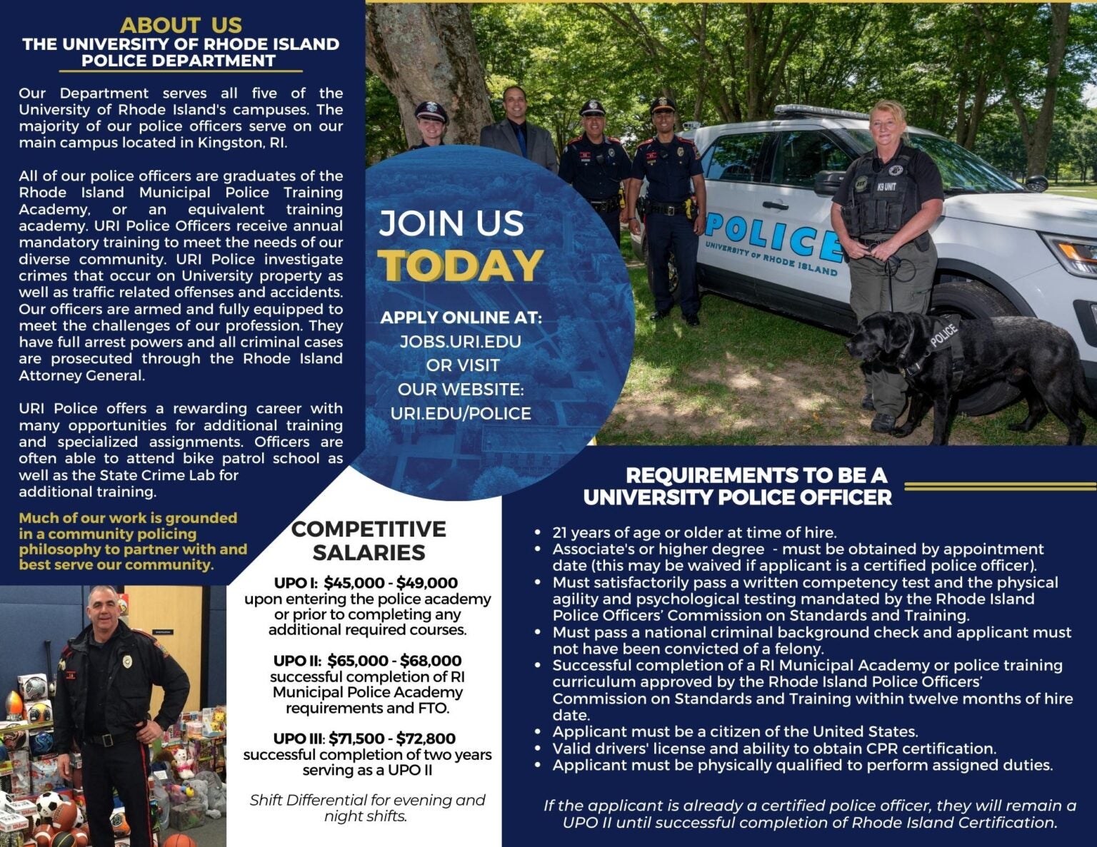 Recruitment – Police Department