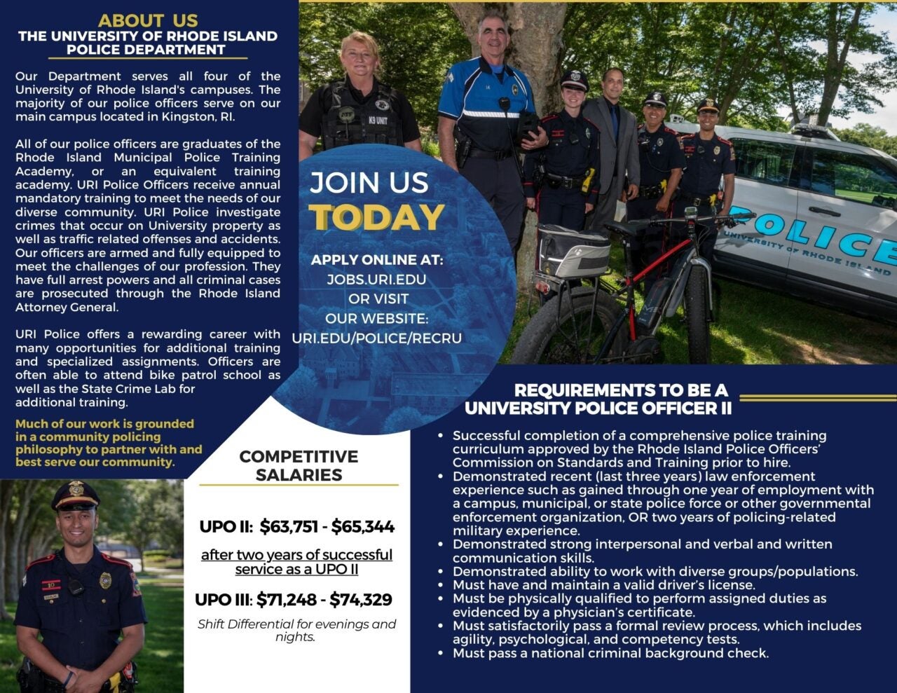 Recruitment – Police Department