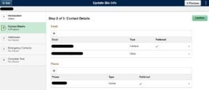 How To Update e-Campus Personal Information – Registration and Records
