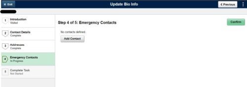 How To Update e-Campus Personal Information – Registration and Records