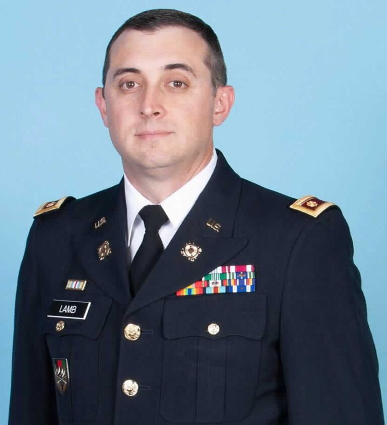 Major Brendan Lamb – Military Science and Leadership (Army ROTC)