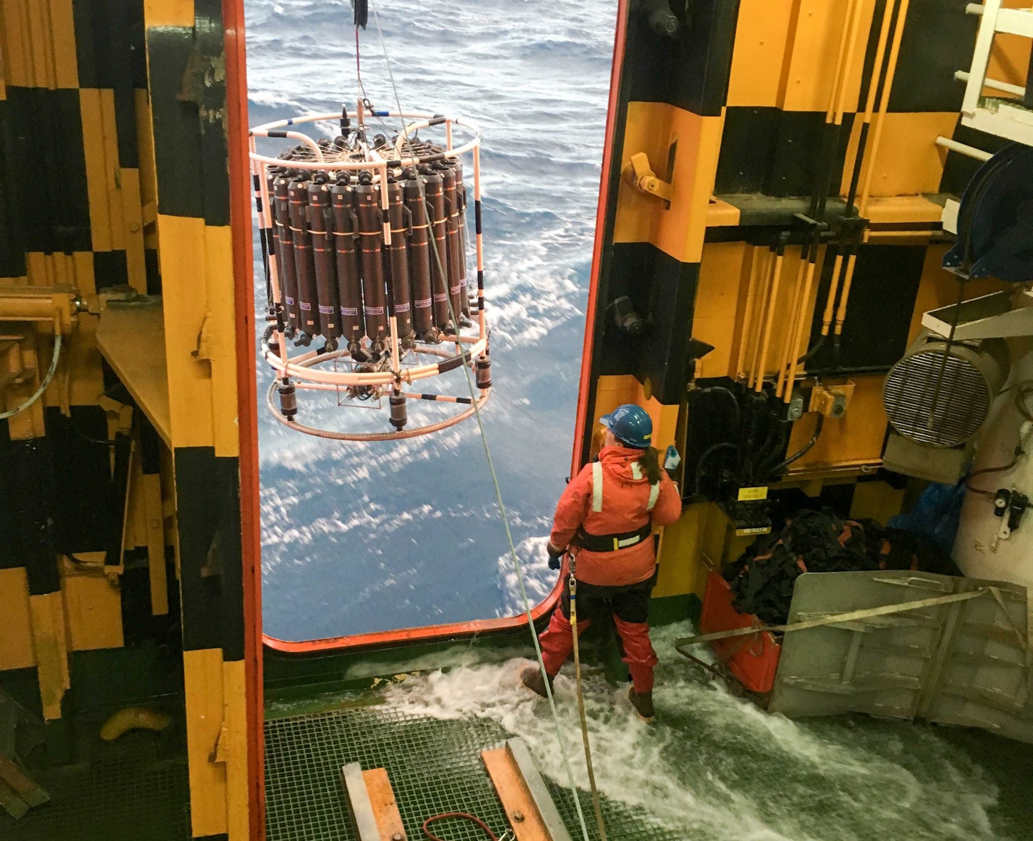 First CTD Cast Complete! – Rynearson Lab