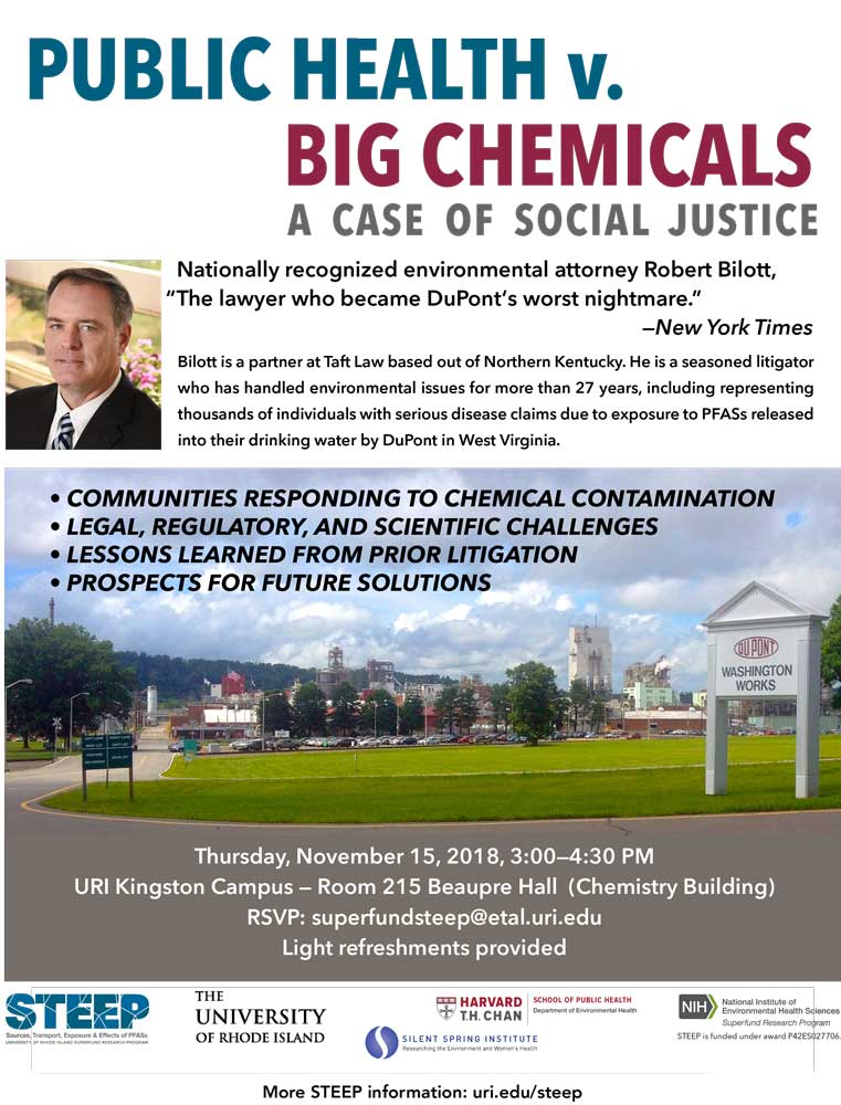 Public Health v. Big Chemicals: A Case of Social Justice – STEEP