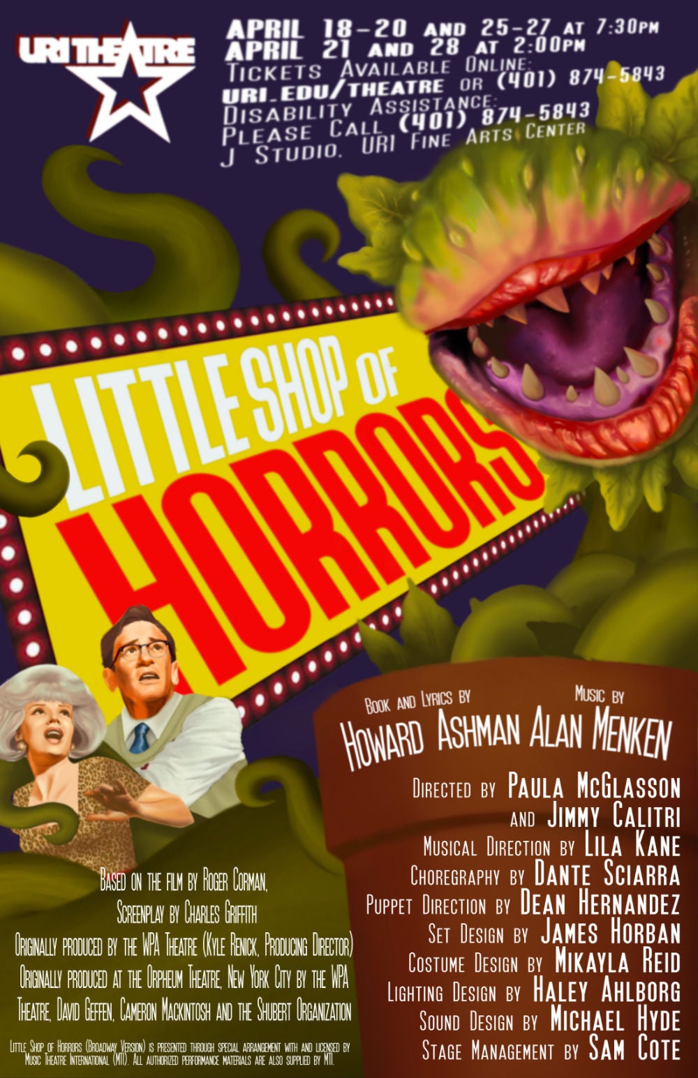 Playbill – Theatre Department