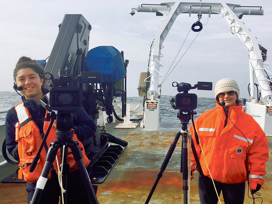 An Endeavor to Explore and Educate - Graduate School of Oceanography